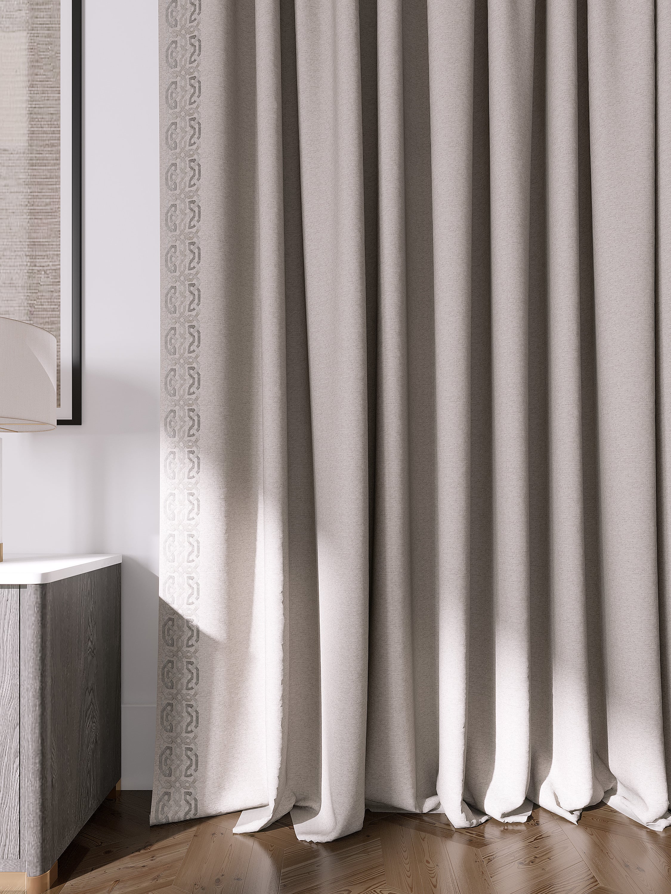 Curtains: Solid Curtains - Premium & Luxury Solid Curtains | Tulio